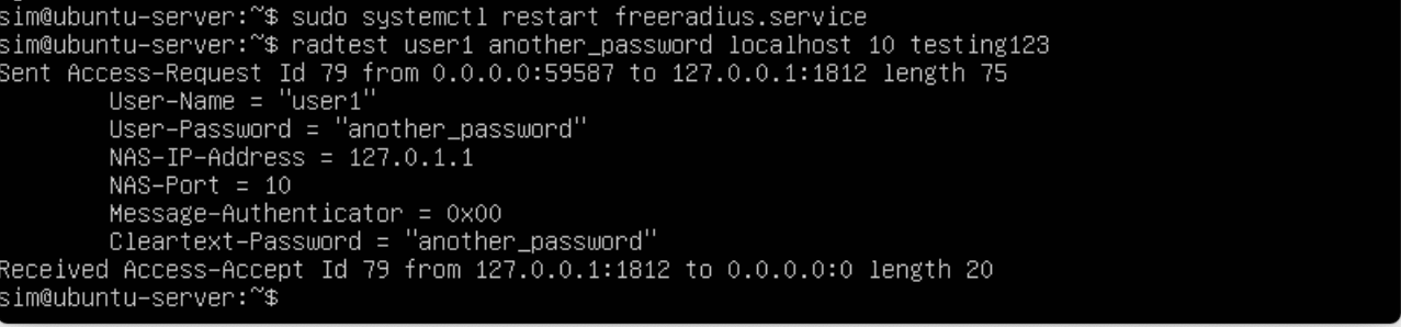 Install FreeRADIUS on Ubuntu Server 18.04.3 – Stanley Sim